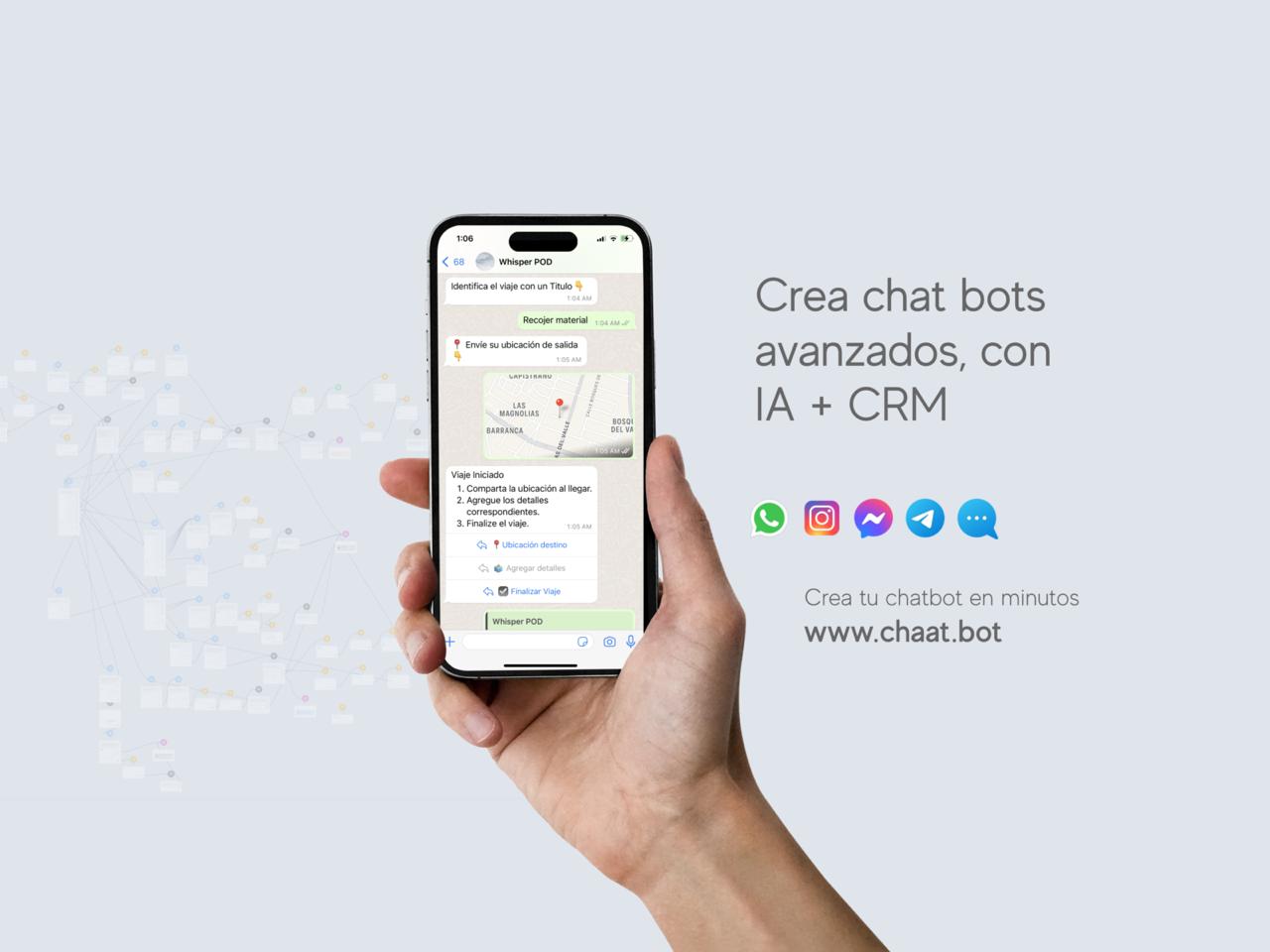 Chaat - Automatiza tu atención en WhatsApp, Instagram, Facebook y centraliza todas las ...